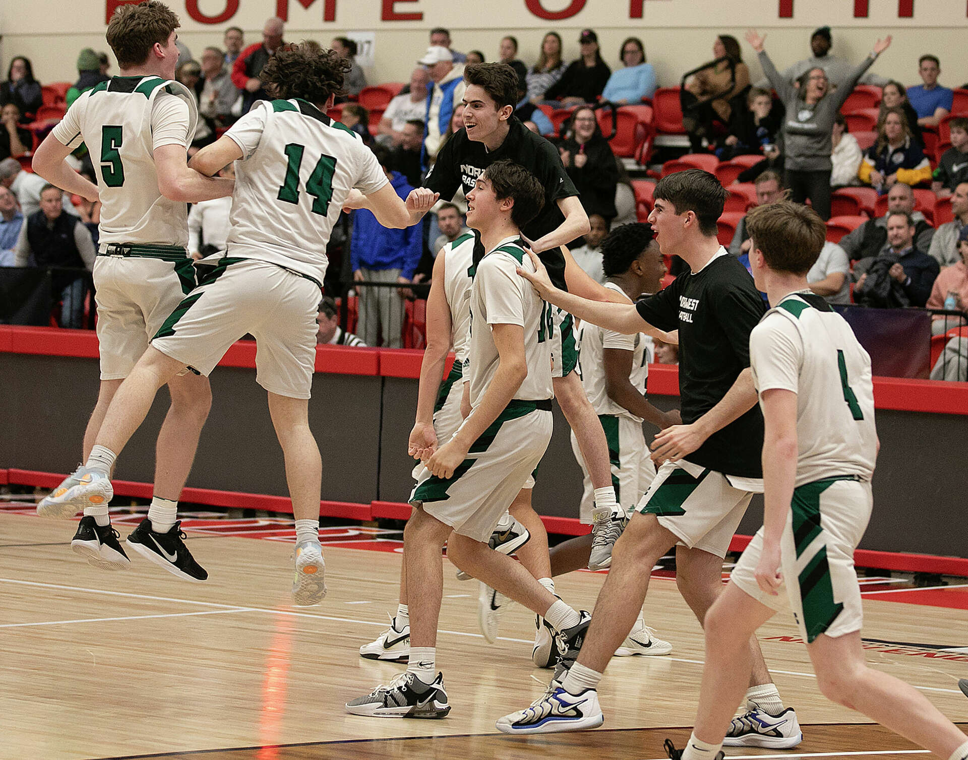 Northwest Catholic boys basketball captures first CCC championship