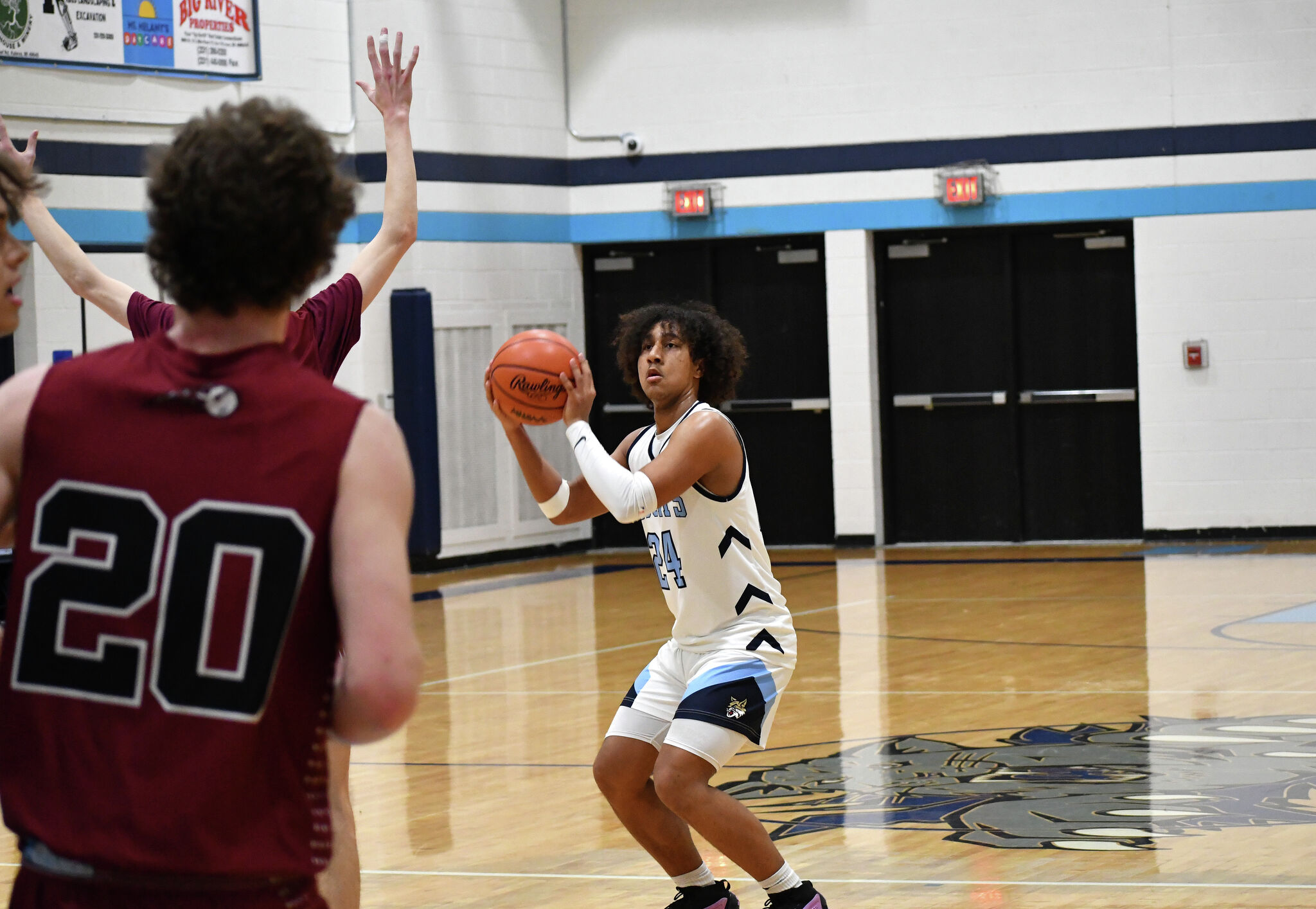 Brethren boys basketball outlasts McBain Northern Christian 49-43
