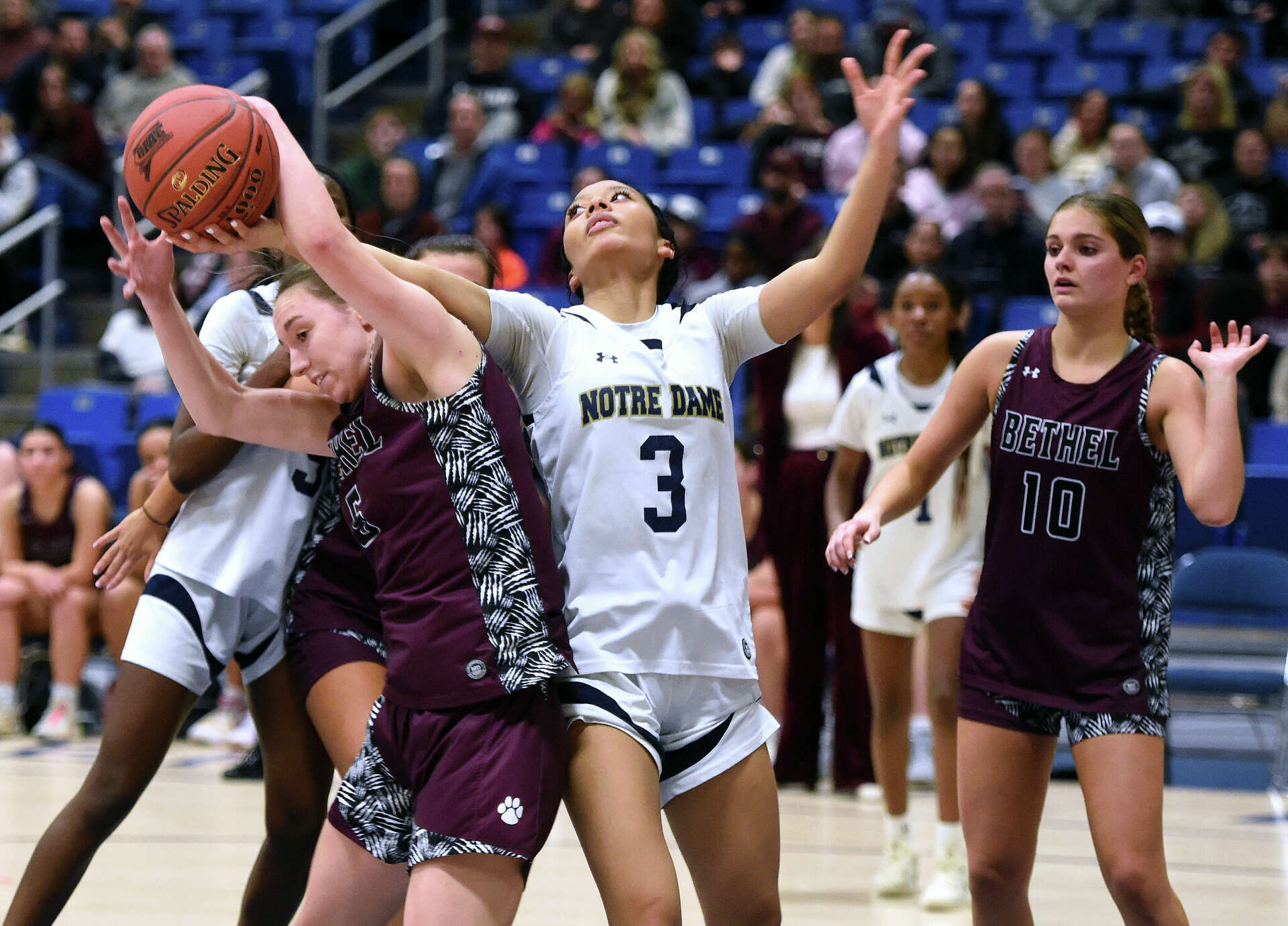 Bethel defeats Notre Dame for 2025 SWC girls basketball championship