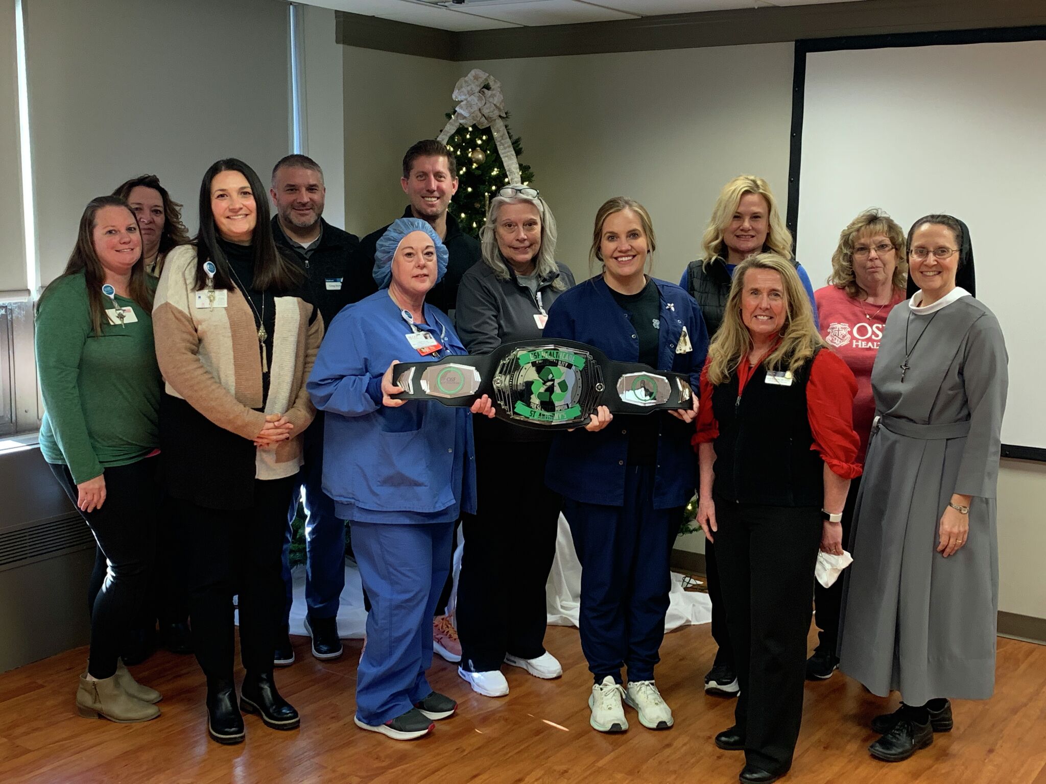 OSF Saint Anthony’s recognized for environmental stewardship