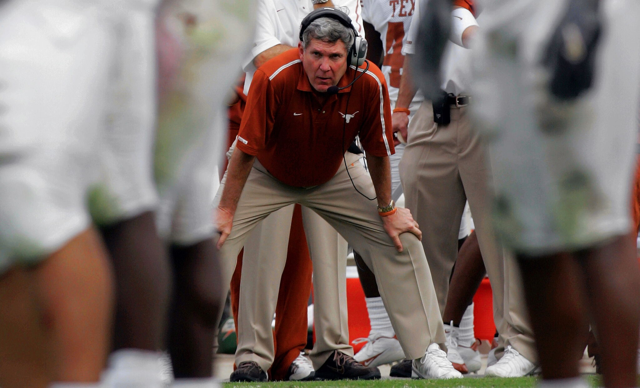 Mack Brown pushes back on his this made-up title