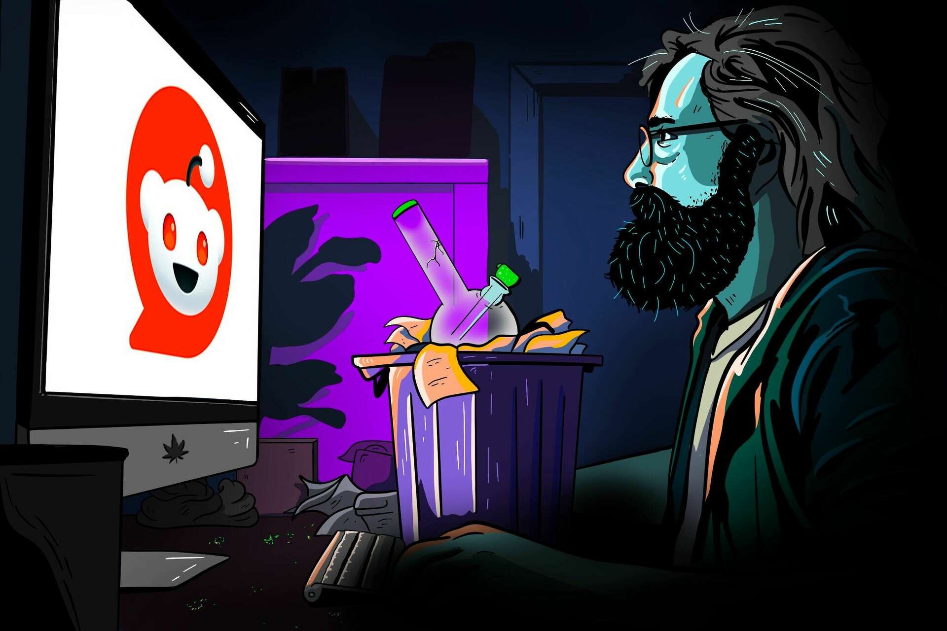 Cannabis addiction is rising in America. Reddit is here to help.