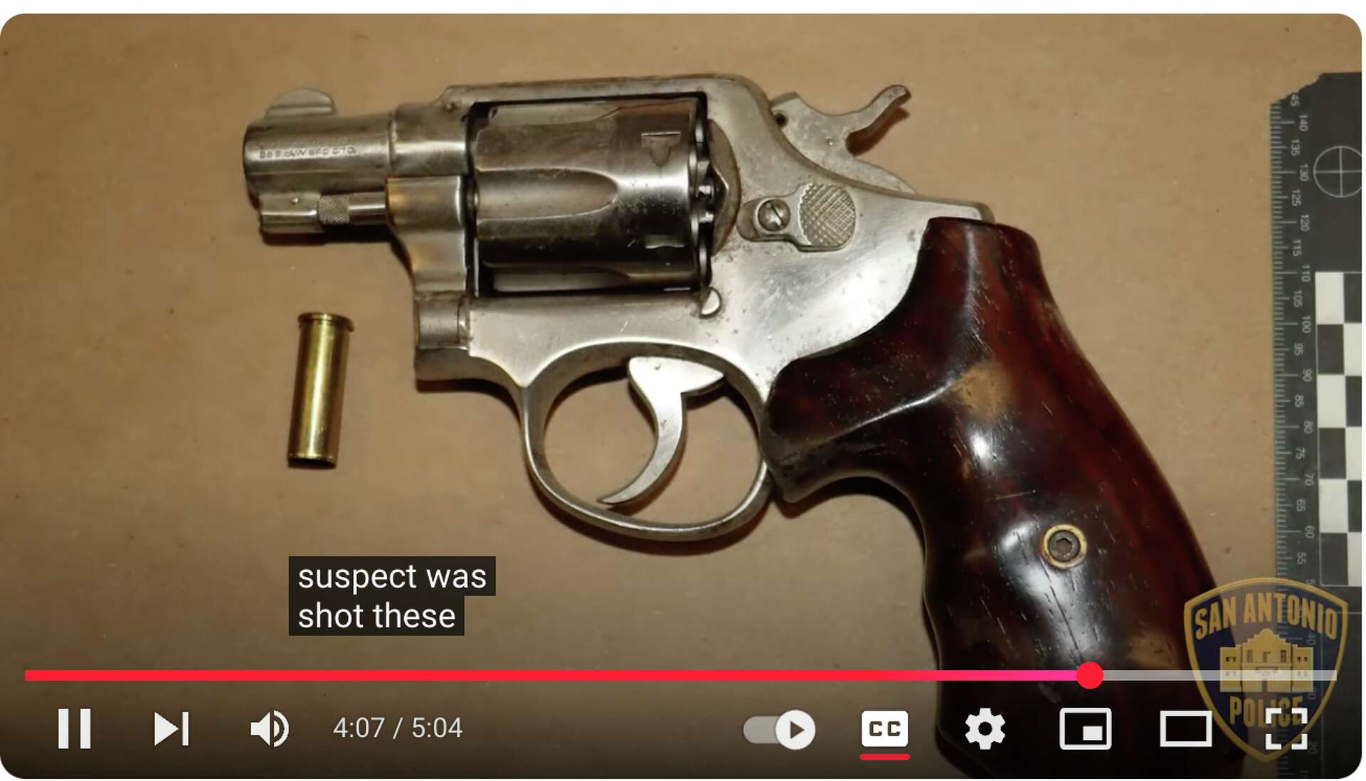 Footage shows Navy veteran shooting 7 San Antonio police officers