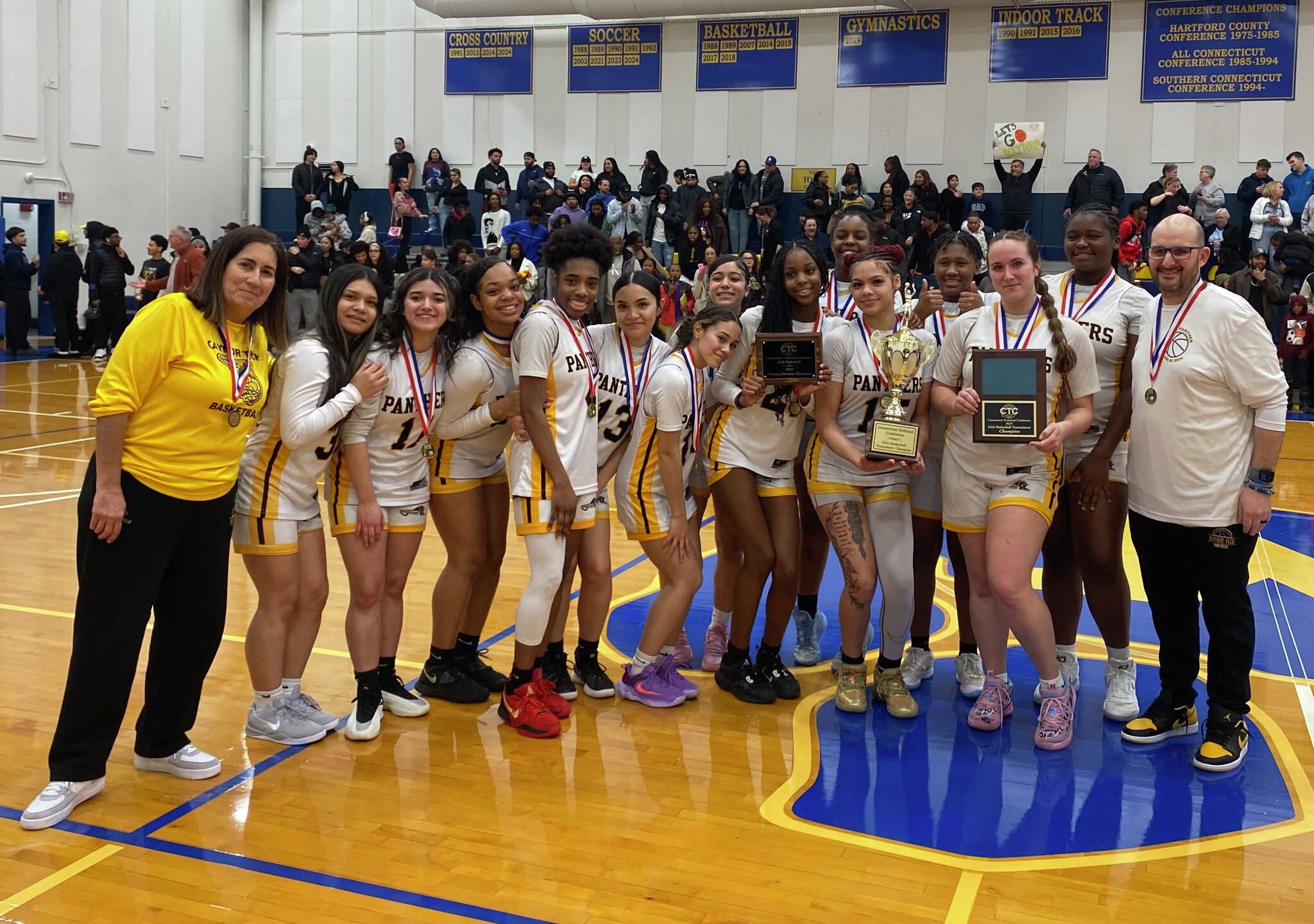 Kaynor Tech defeats Whitney Tech for CTC girls basketball championship