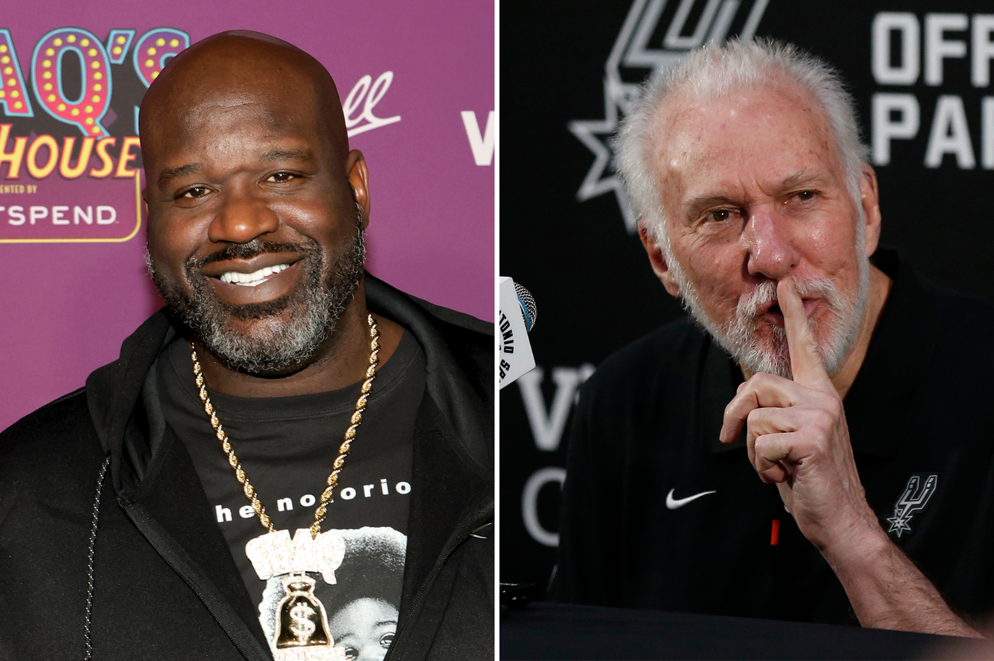 Shaq shares heart-warming Coach Pop story