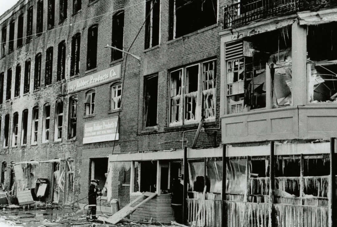 50 years later, Shelton remembers 'massive' Sponge Rubber factory fire