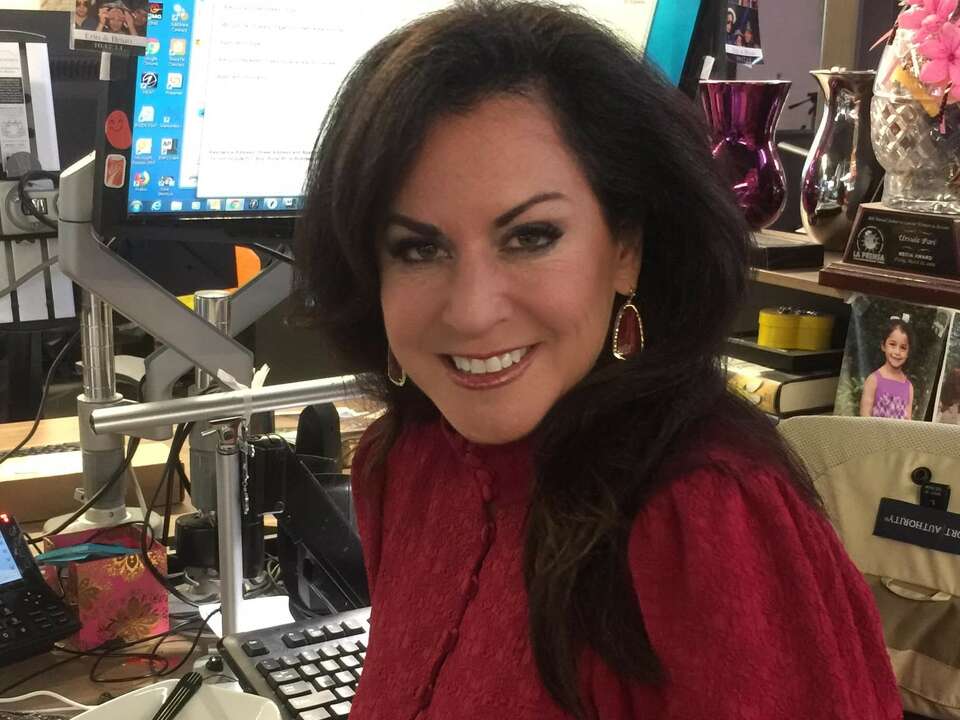 Former KSAT-TV anchor Ursula Pari rides for Polo in the Park