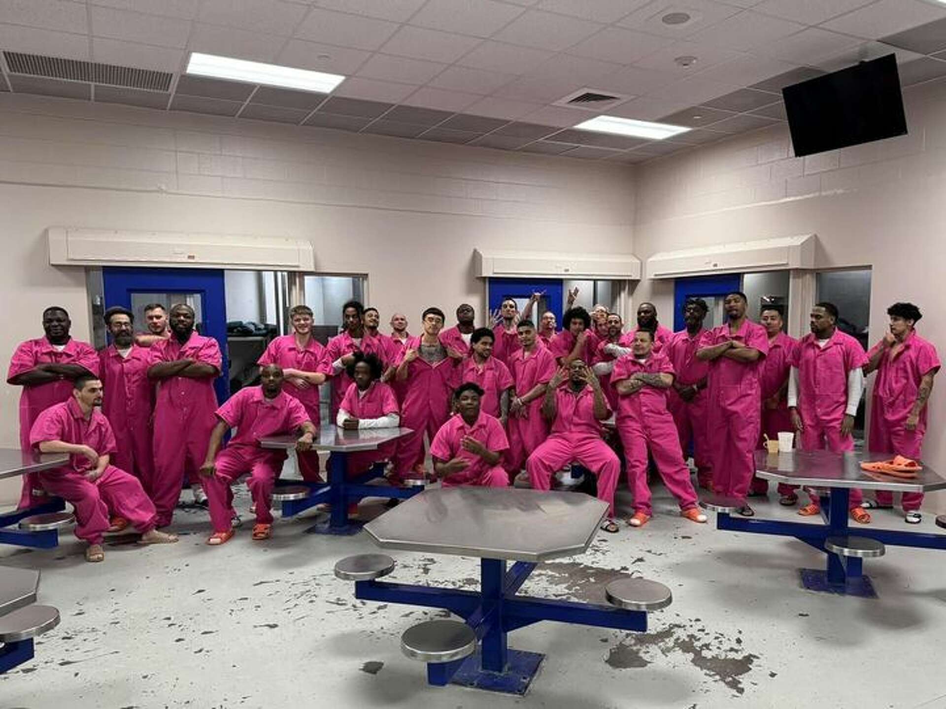 UH professor says Galveston jail pink uniforms can cause humiliation