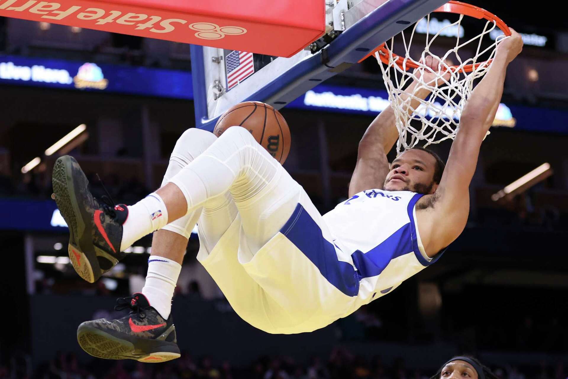 Warriors’ Kevin Knox hoping persistence pays off: ‘Beautiful to see’