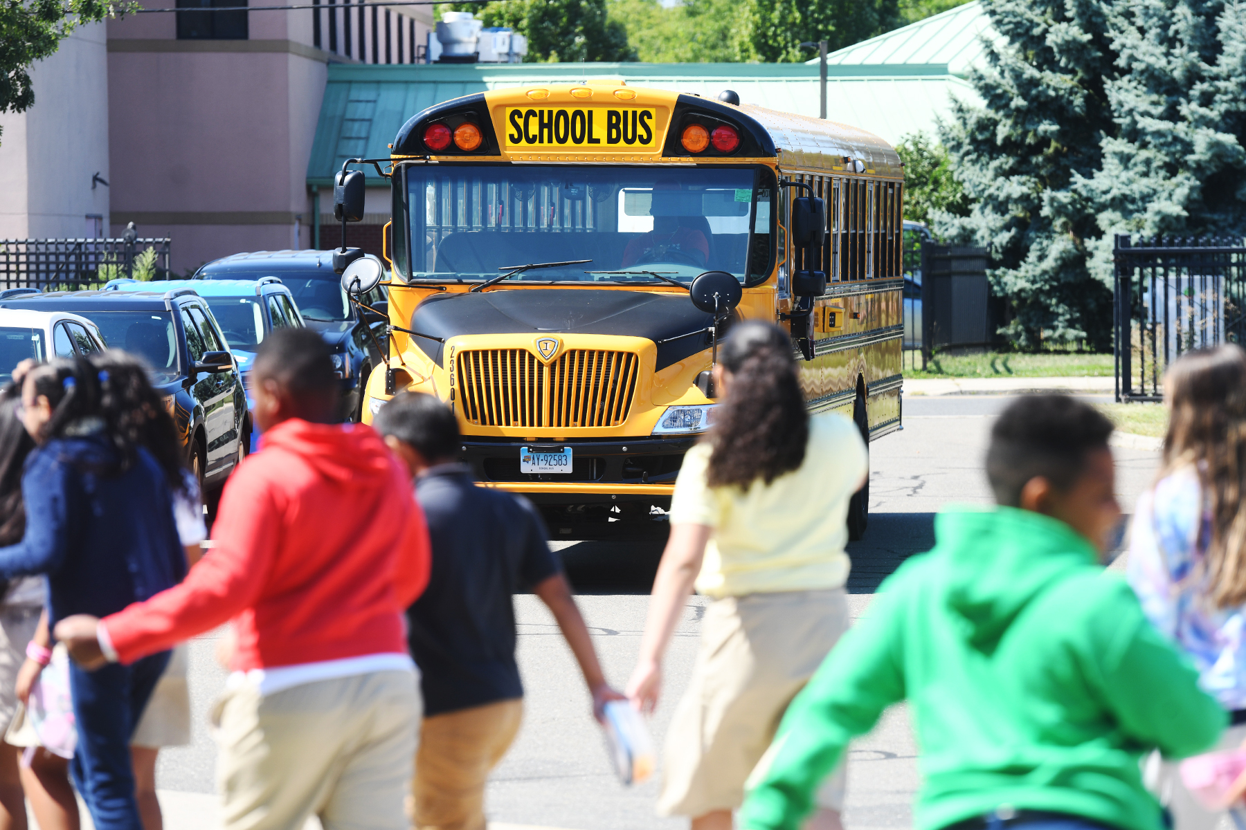 Bridgeport restores school busing for all students with state's help