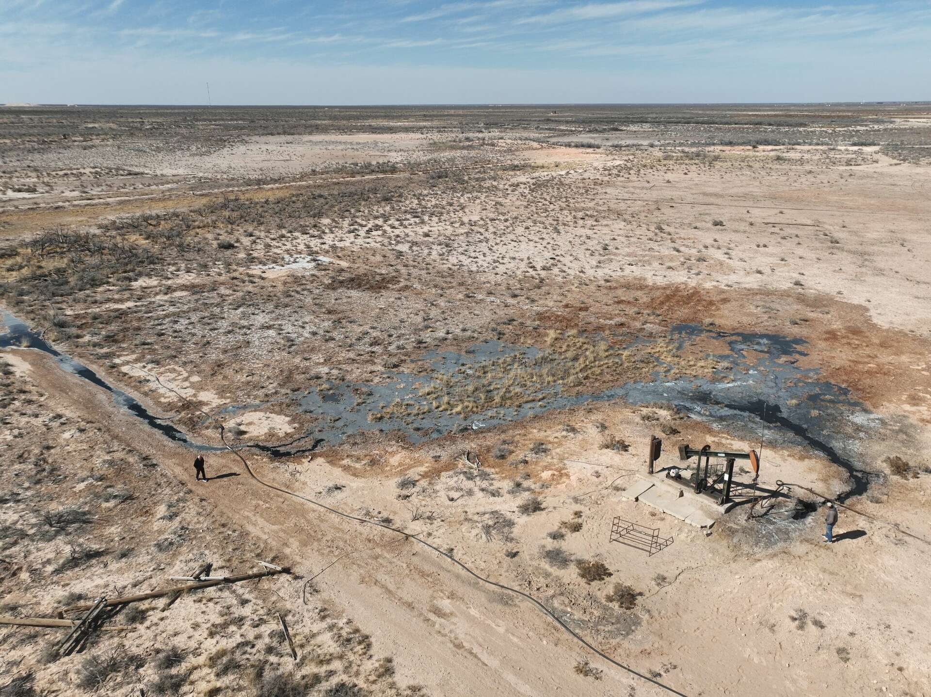 Leaking Texas oil well highlights growing problem with orphaned wells