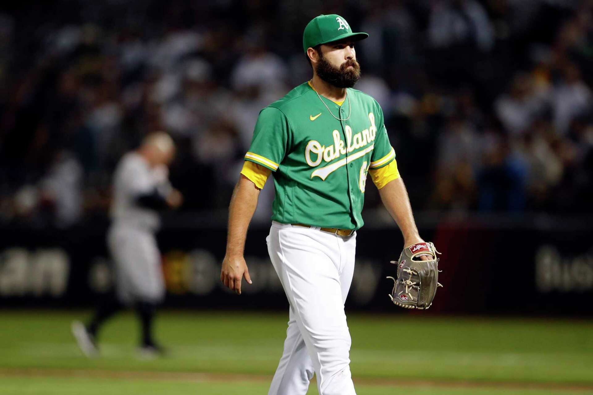 Giants’ Lou Trivino passes milestone on road back to an MLB bullpen