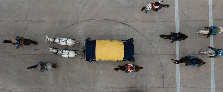 Houston rodeo 2025: Thousands of Texas trail riders arrive into city