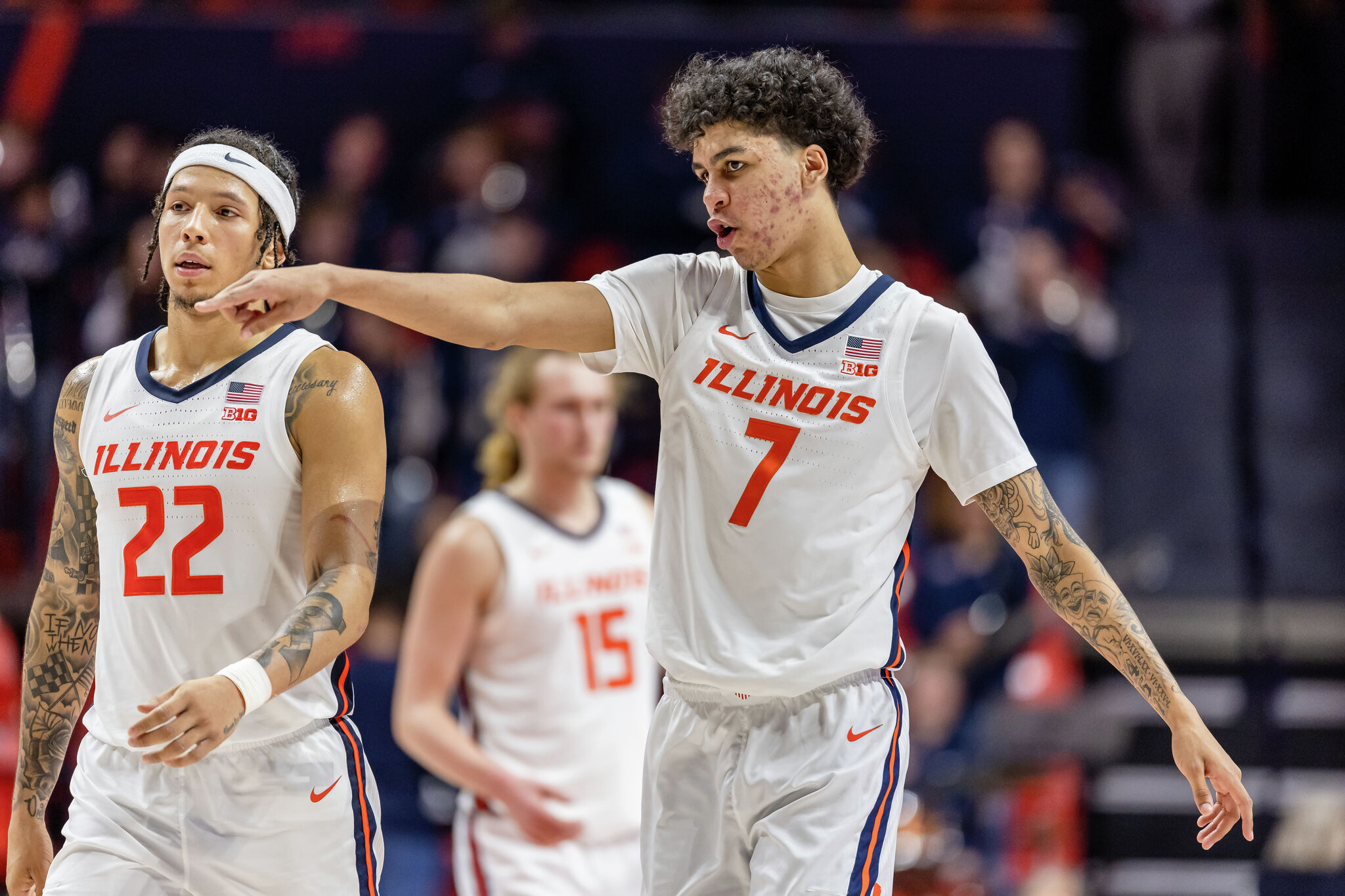 Illinois' Tre White impressed by freshman Will Riley's growth