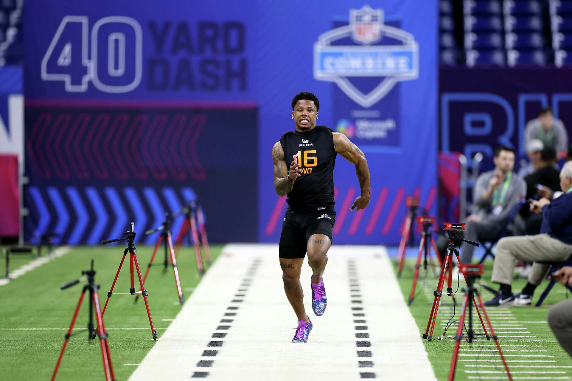 Matthew Golden beats all Texas stars 40 times at NFL Combine