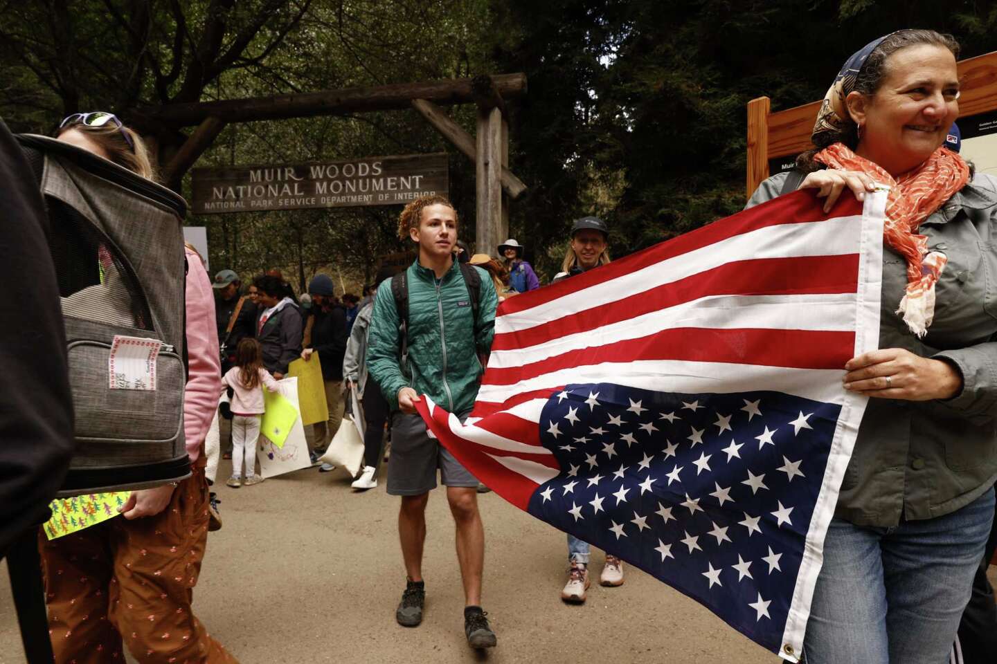 ‘Protect the parks’: Protesters in Yosemite, Bay Area blast Trump cuts