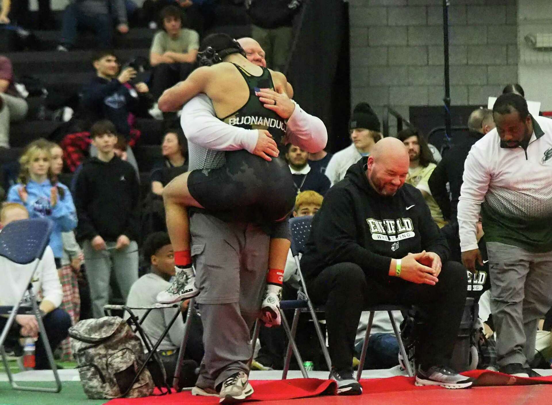 The Xavier wrestling team won its fourth straight CIAC State Open