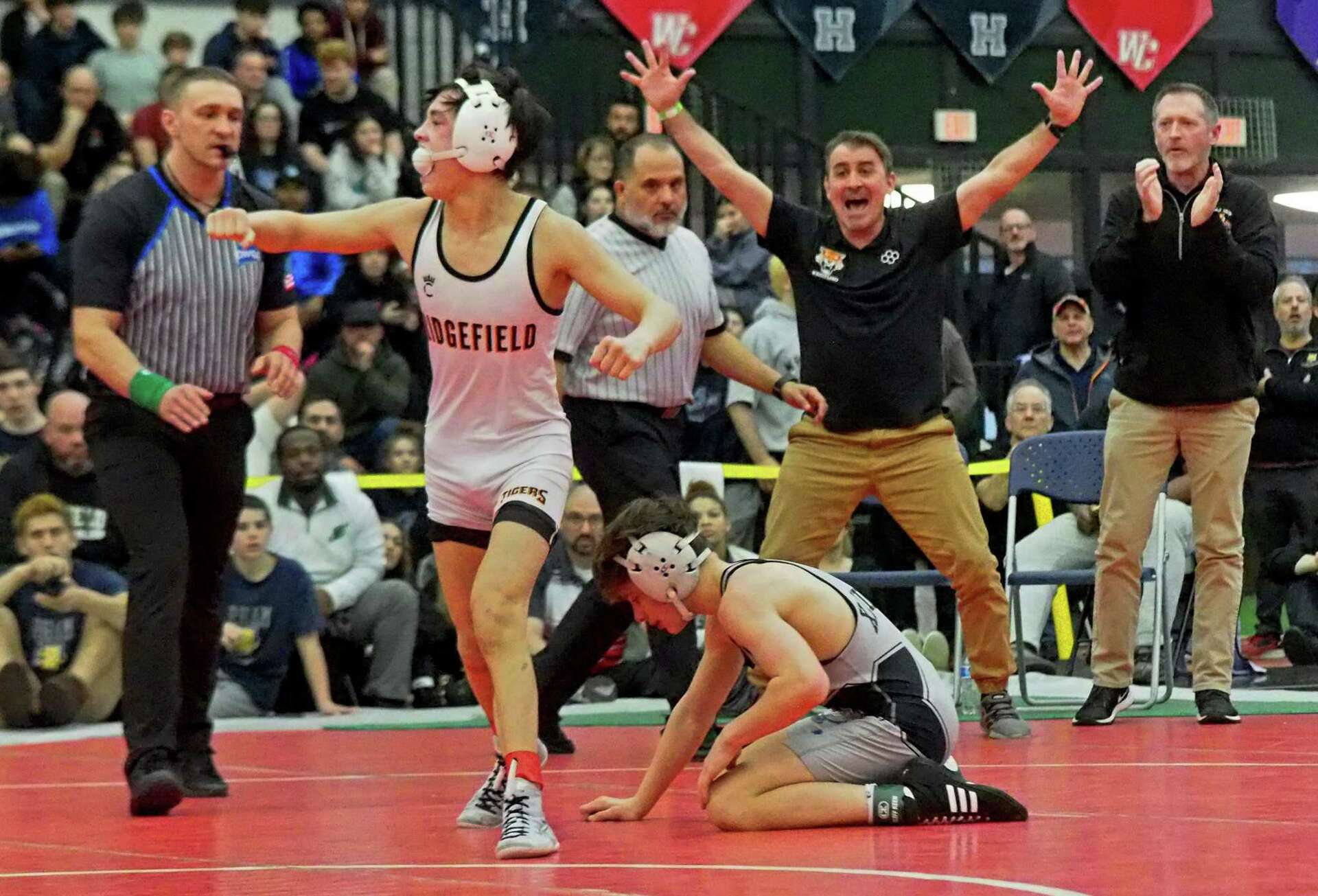 The Xavier wrestling team won its fourth straight CIAC State Open