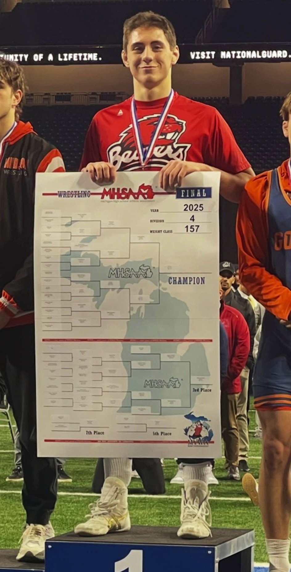 Beaverton's Roe wins state championship in wrestling