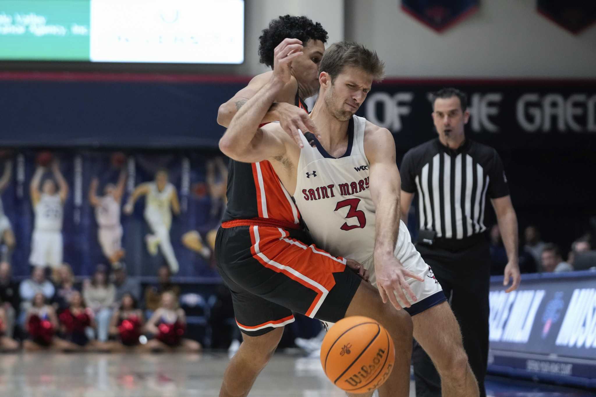 Augustas Marciulionis scores 25, leading St. Mary's past Oregon St.