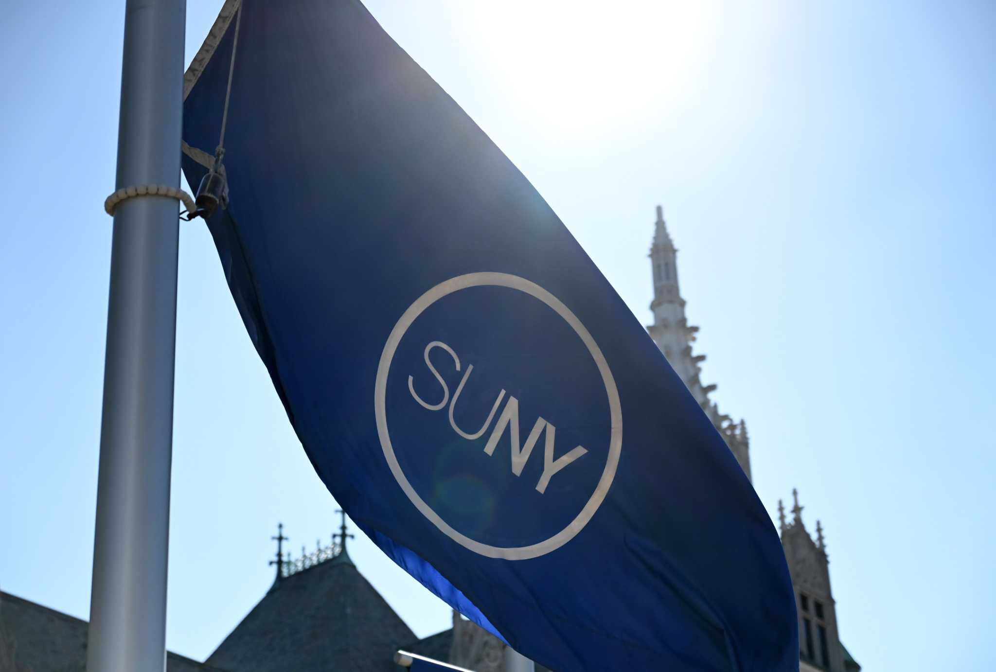 At RPI, Union, professors can't date students. But at SUNY some are OK