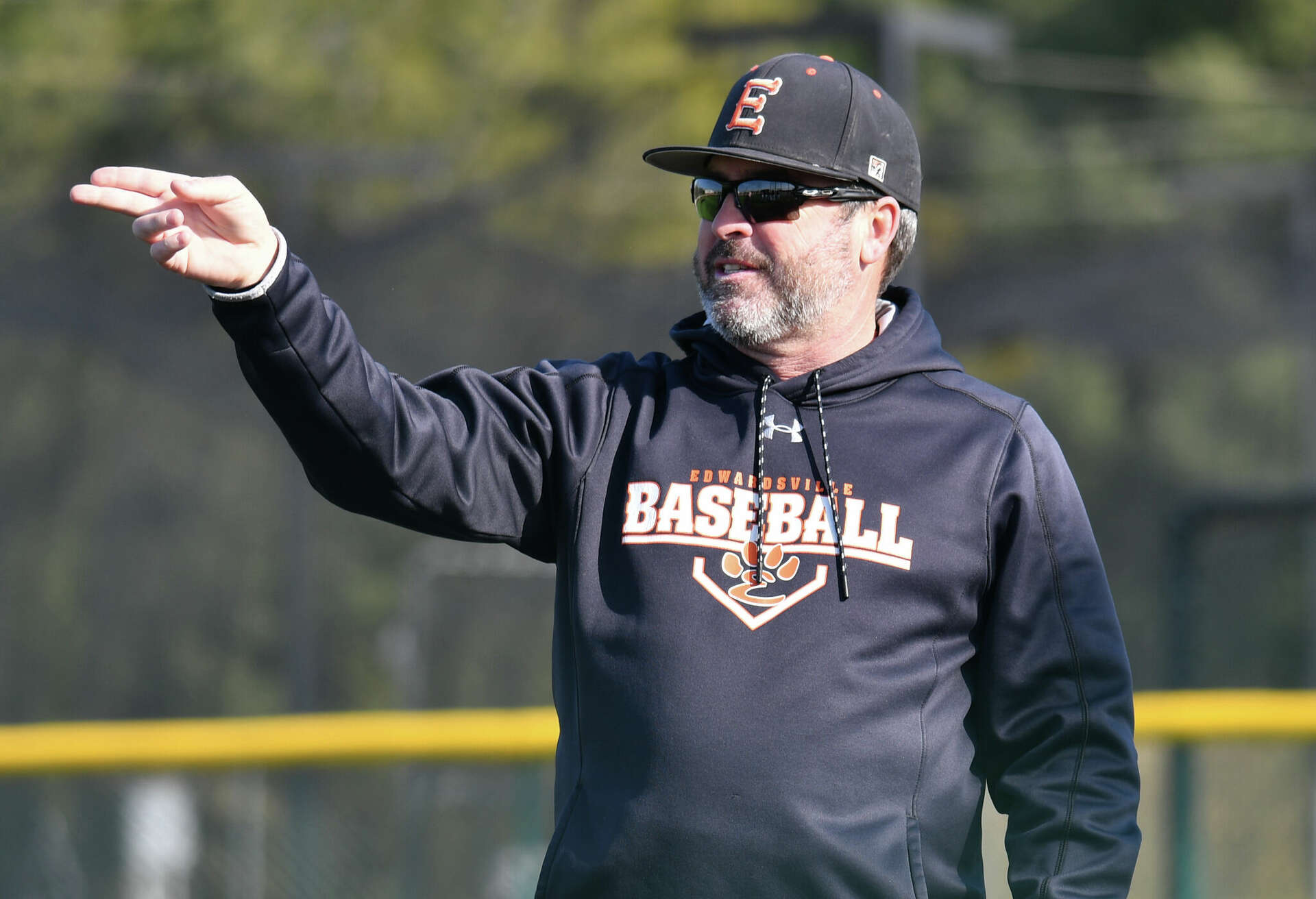 Edwardsville High School baseball opens practice for 2025 season
