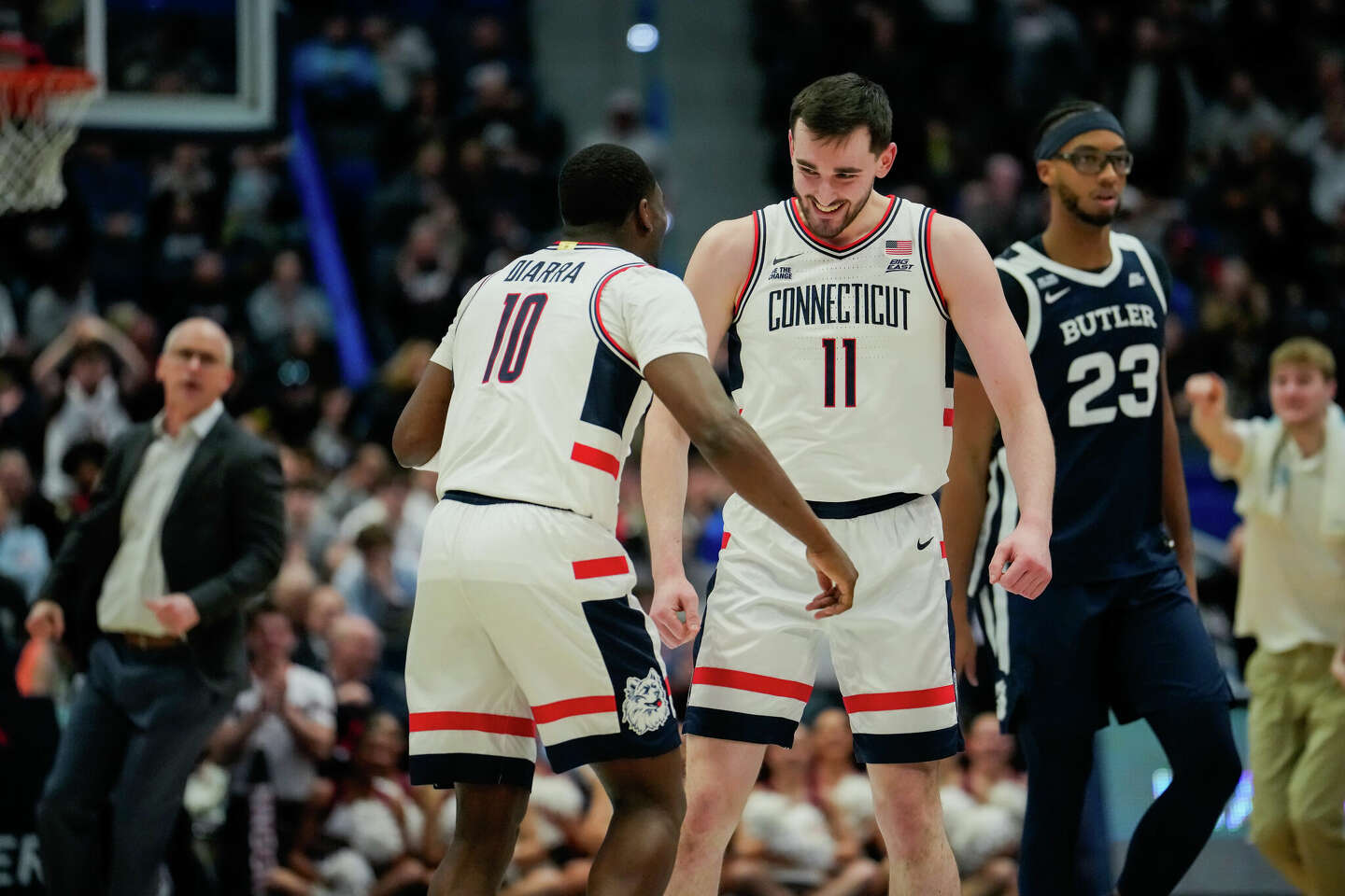 UConn to honor Alex Karaban, Hassan Diarra, Samson Johnson
