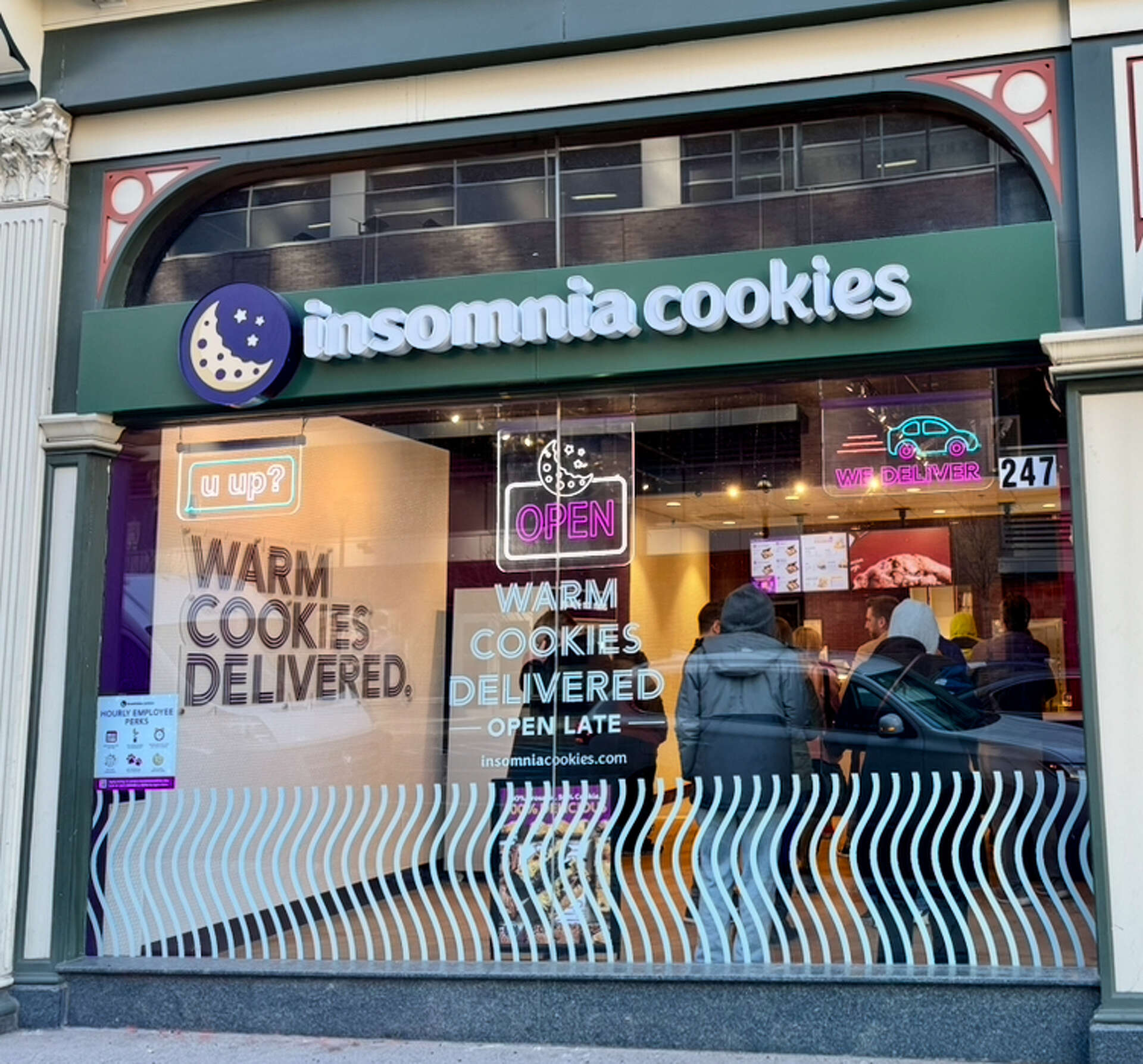 Stamford gets first Insomnia Cookies location