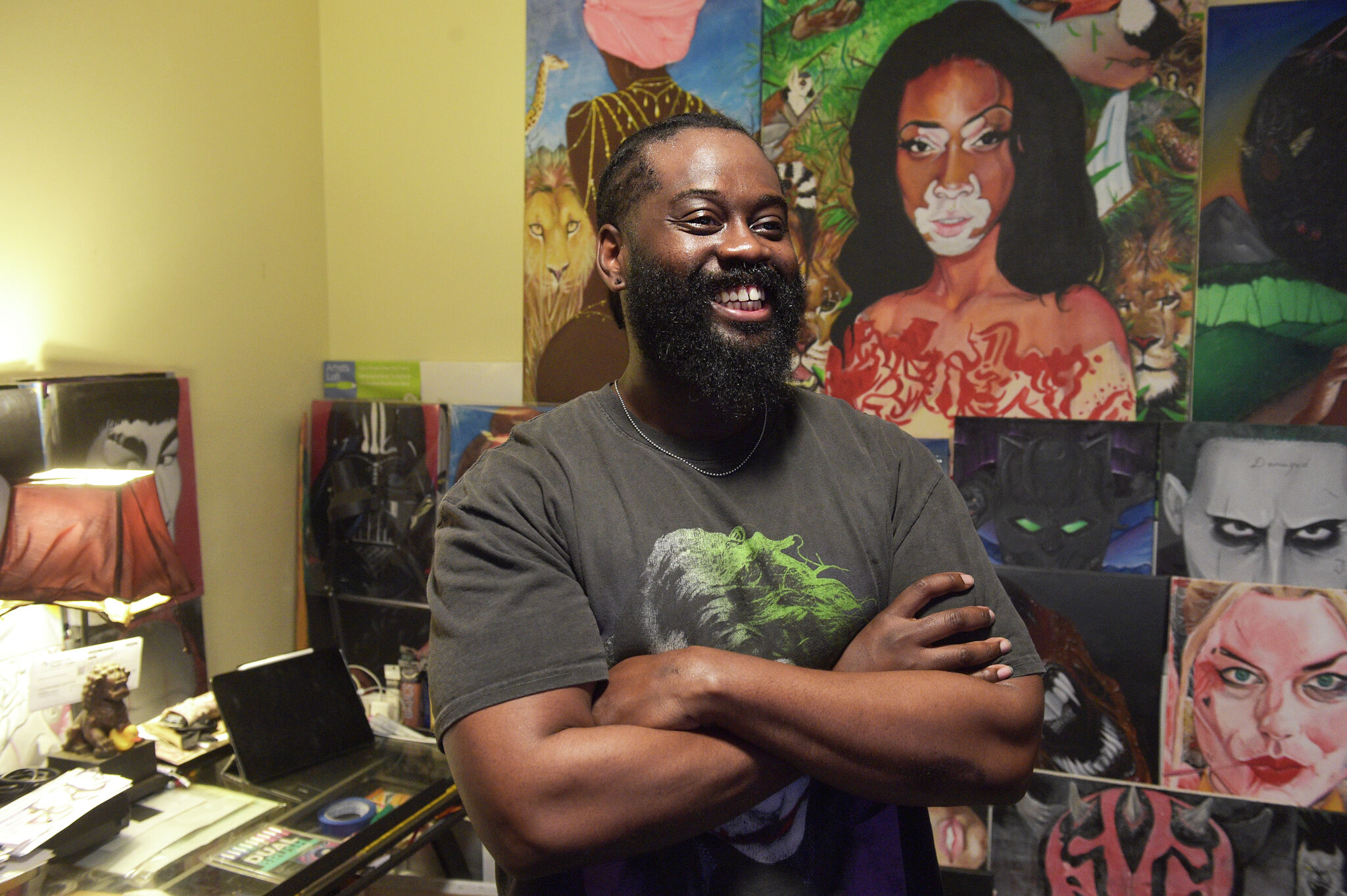 Hartford artist highlights his culture through coloring books