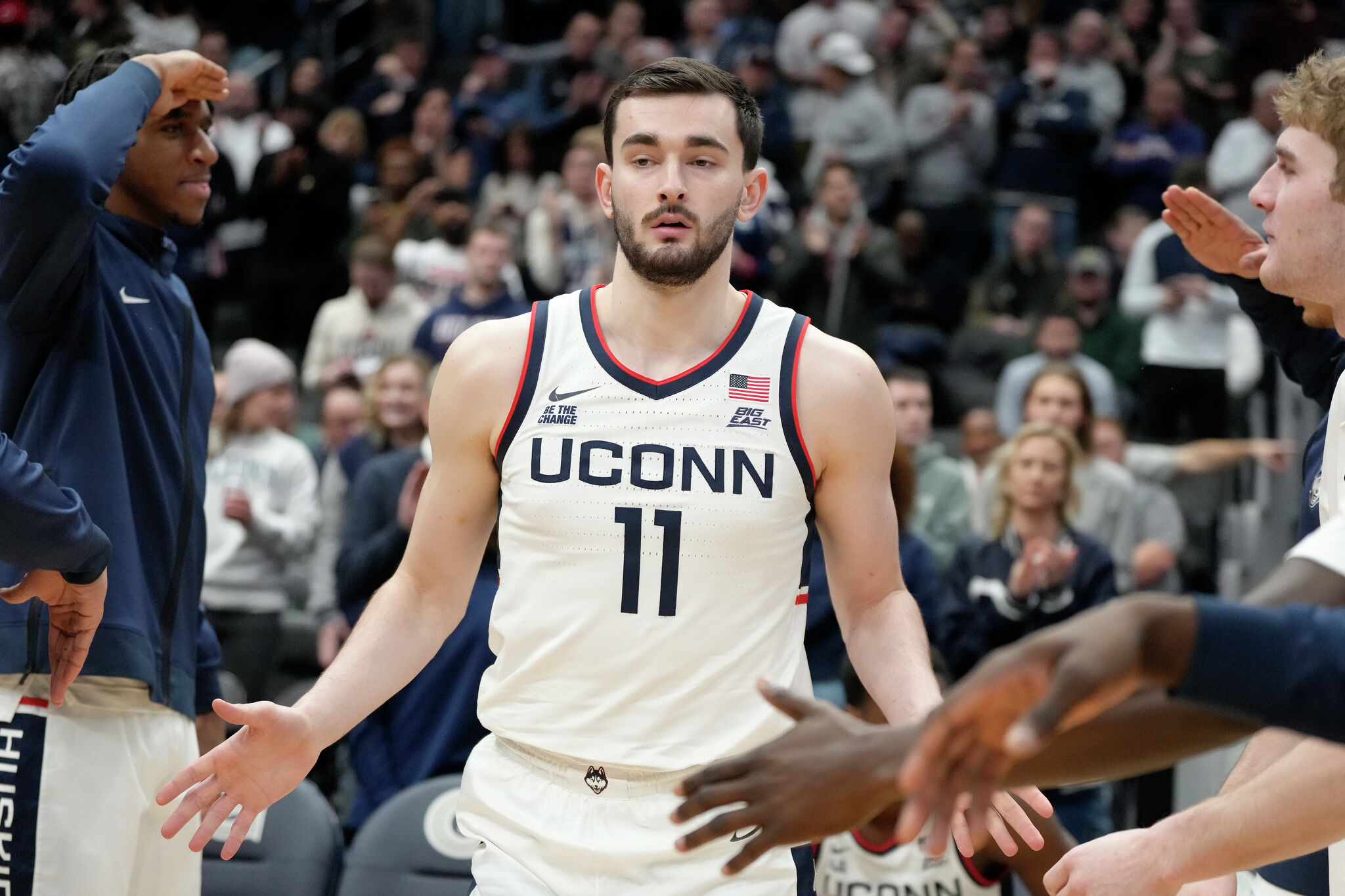 Alex Karaban will be honored by UConn men's basketball Saturday