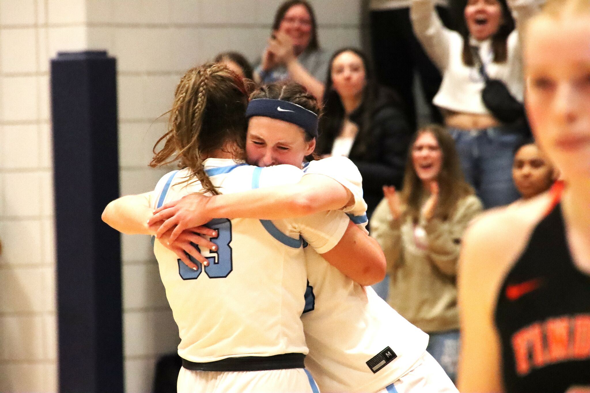 NU women get first-ever home playoff victory