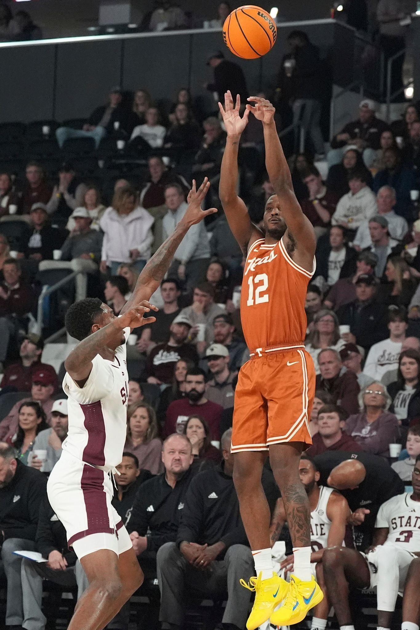 Tramon Mark scores 24 points and Texas downs No. 25 Mississippi State 87-82 in OT