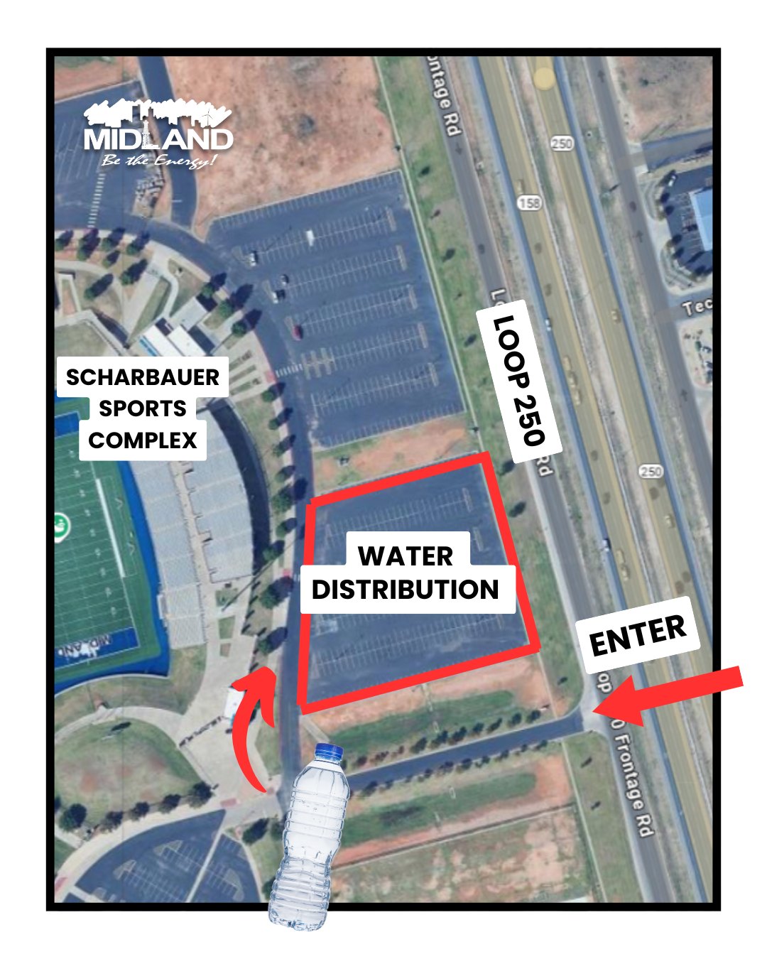 City continues bottled water distribution Wednesday morning