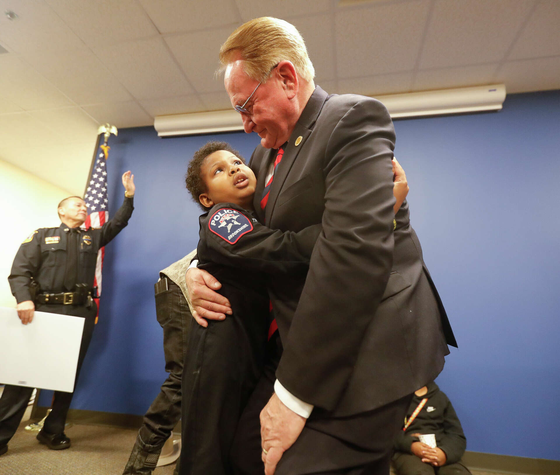 Trump names Houston teen 'DJ' Daniel honorary Secret Service agent.