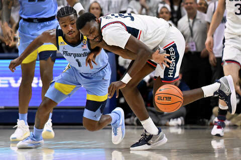 UConn's Samson Johnson notched his first career double-double in win