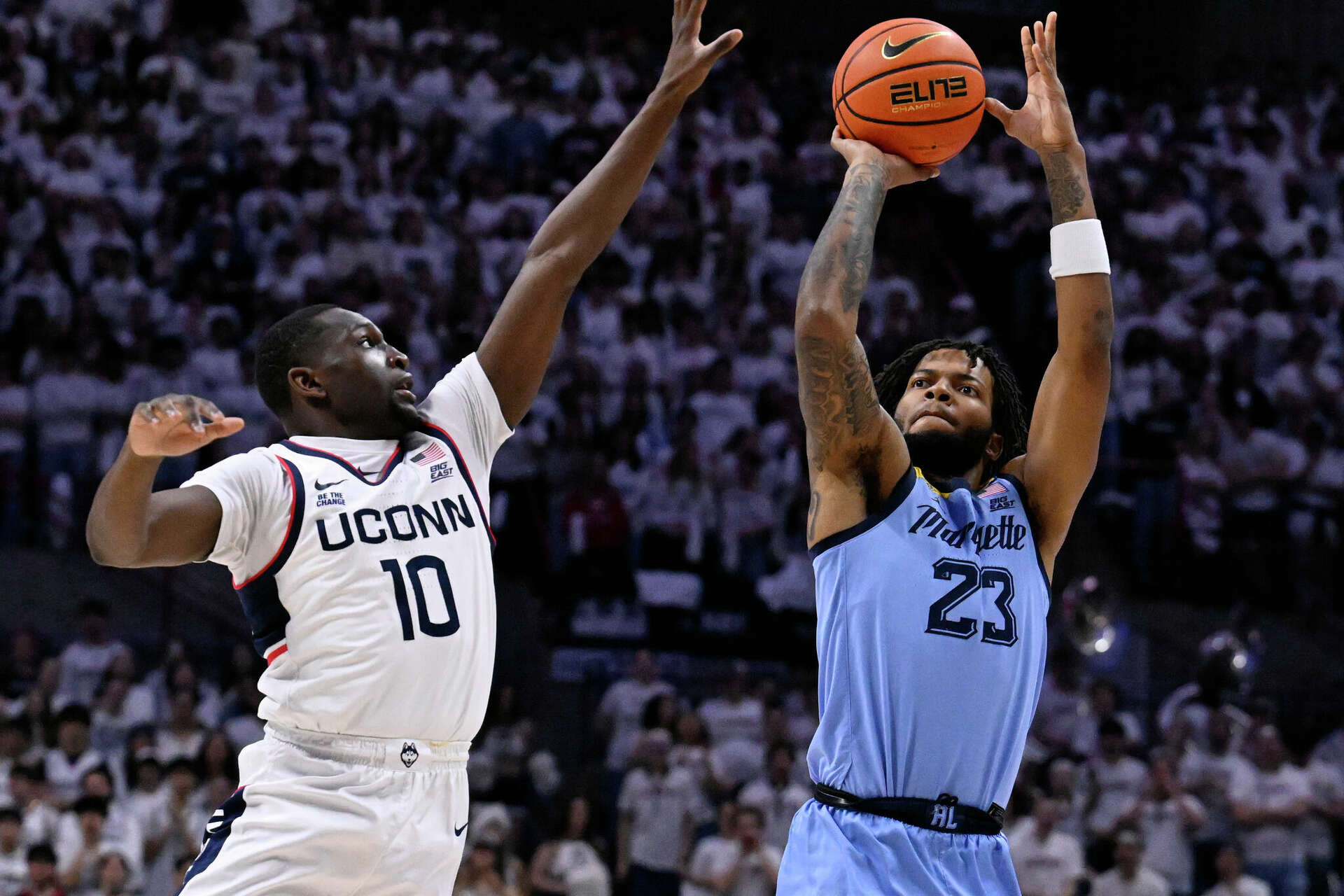 UConn men beat Marquette thanks to Alex Karaban's late 3-pointer
