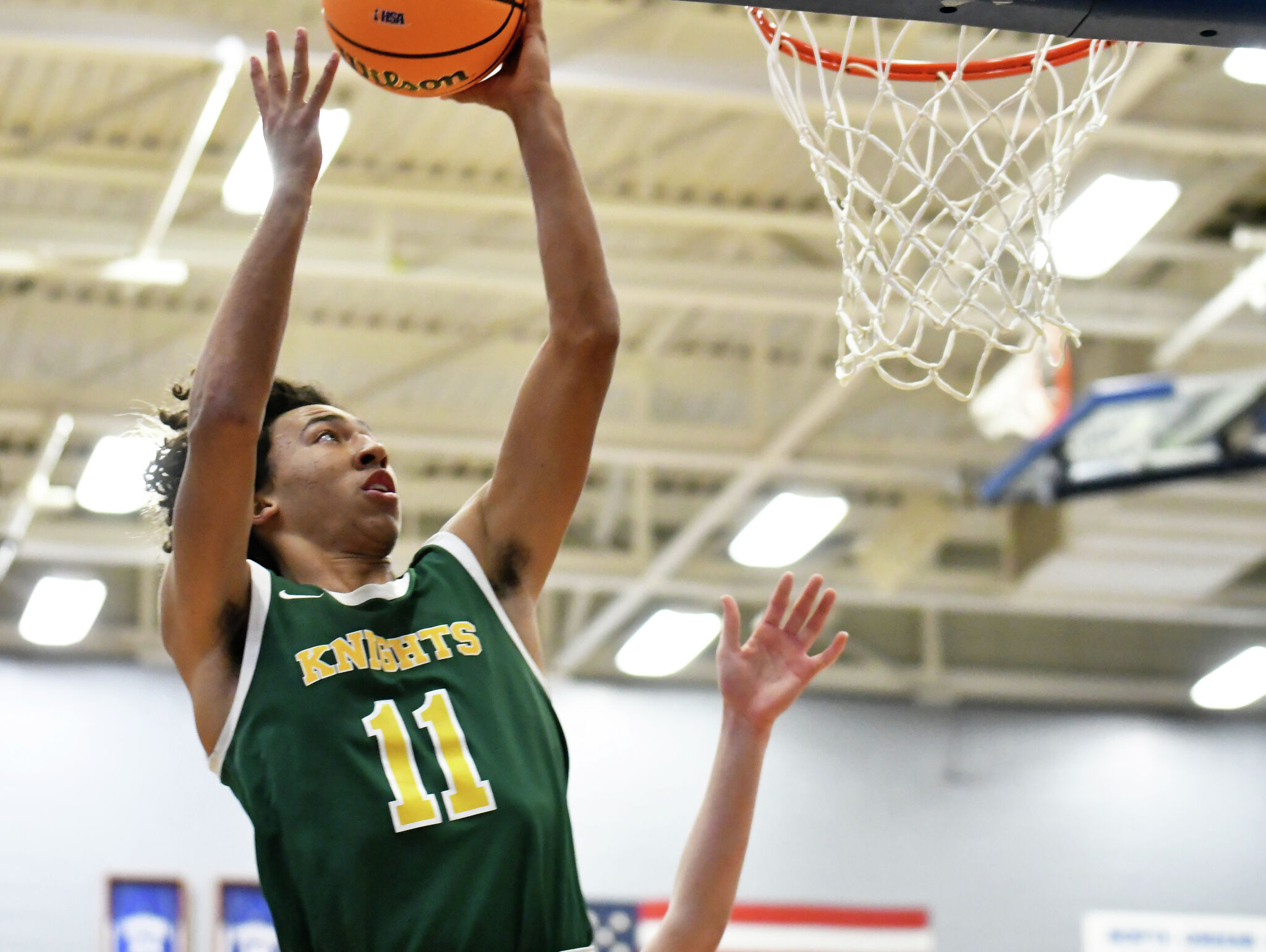 Metro-East Lutheran boys basketball plays in North Greene Sectional