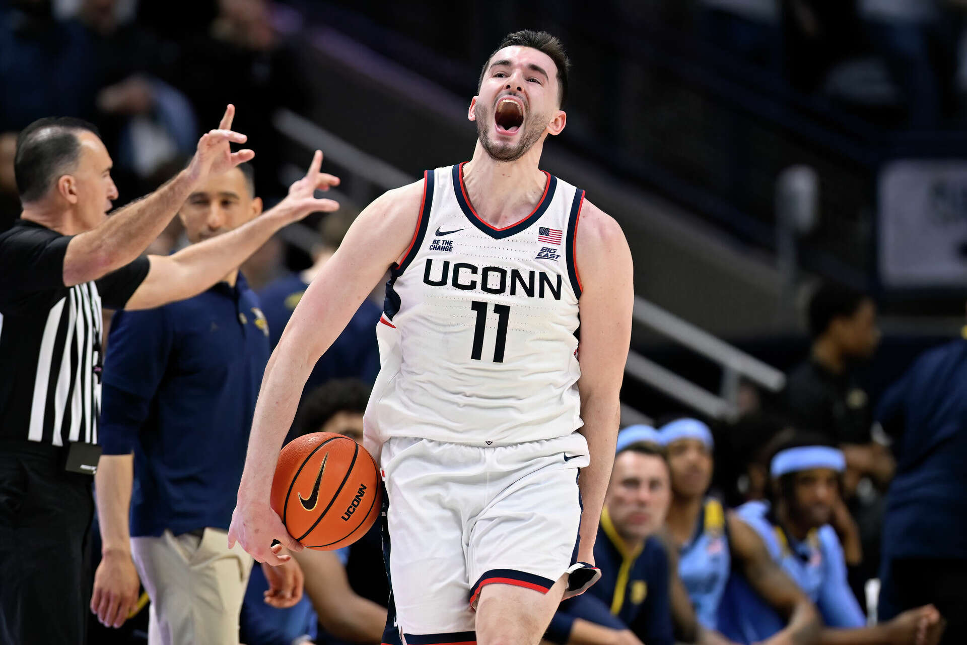 UConn men beat Marquette thanks to Alex Karaban's late 3-pointer