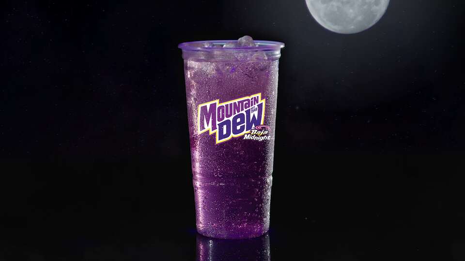 Taco Bell 2025 menu items: Baja Midnight drink, Flamin' Hot Burrito