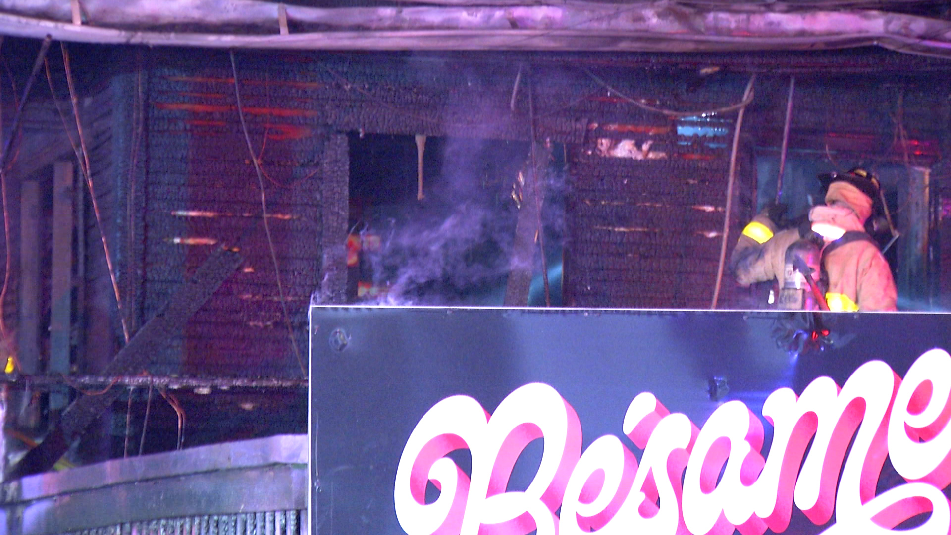 Fire at Bésame Bar and Food Truck Park results in significant damage