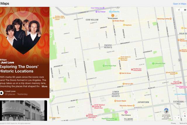 The Doors mark 60th anniversary with new Apple Maps guide