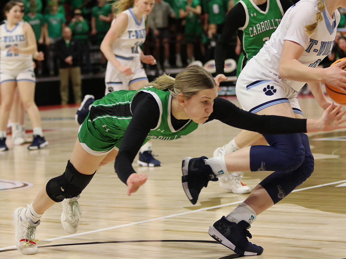 Carrollton girls roll in semis, earn shot at third state