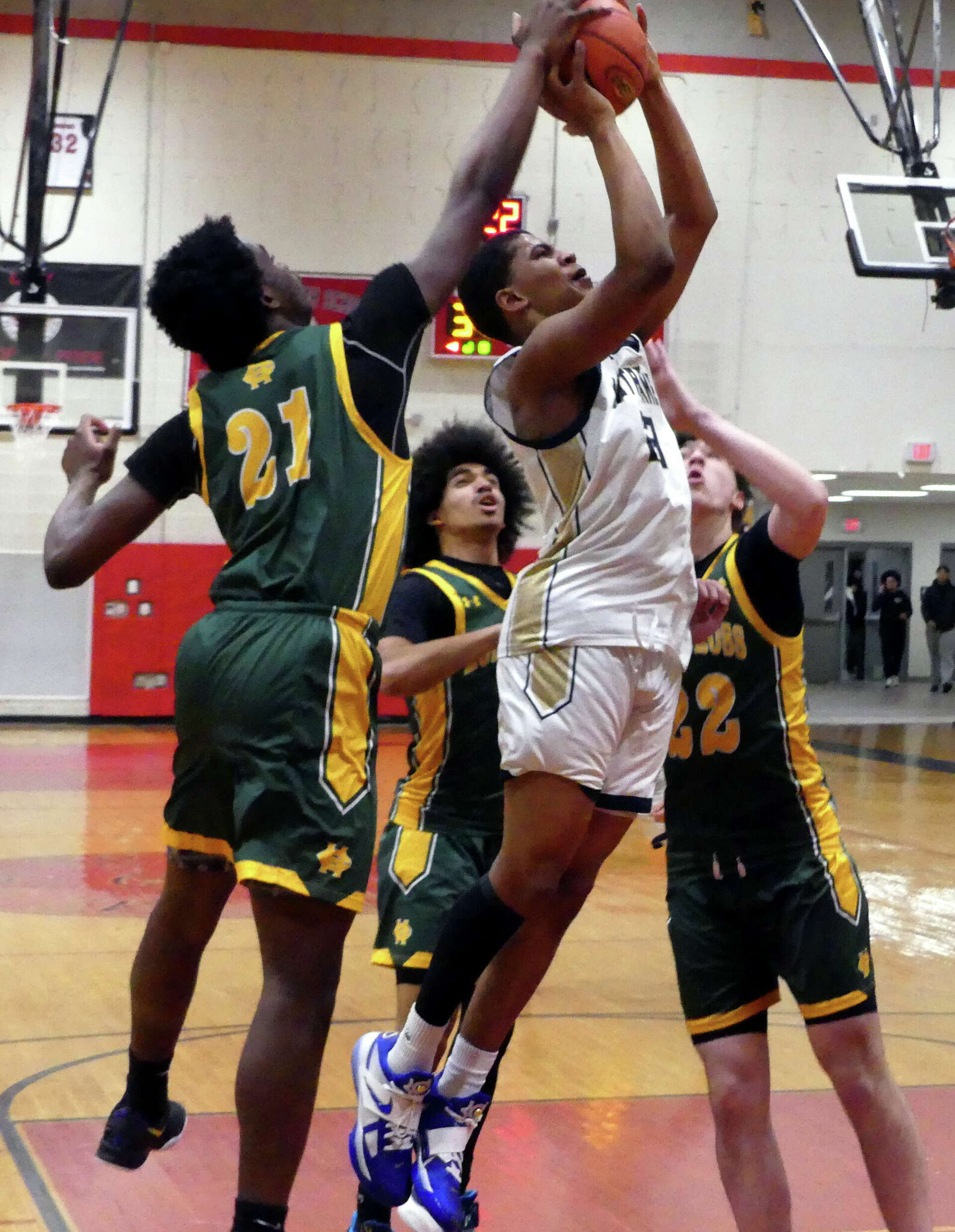 ND Prep boys basketball runs past Holy Cross in Parker's final game