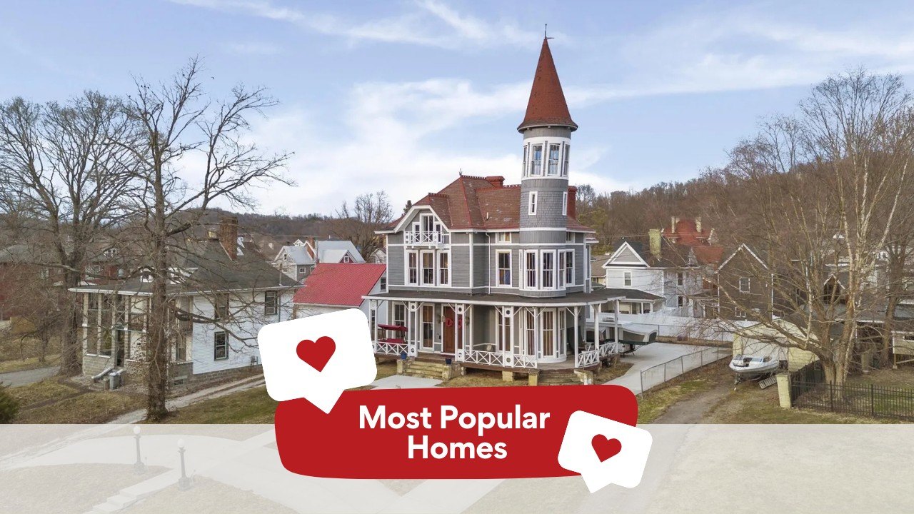 $275K Ohio Home With Iconic Crooked Tower Hits the Top of Most Popular ...
