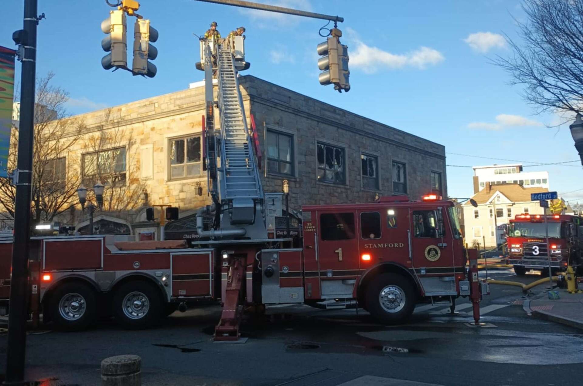 'Devastating' Stamford fire destroys Bedford Street businesses