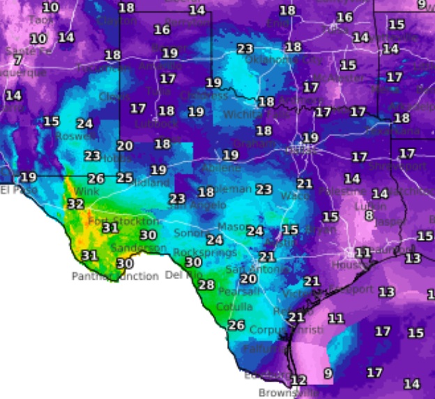 National Weather Service issues fire weather watch for Laredo