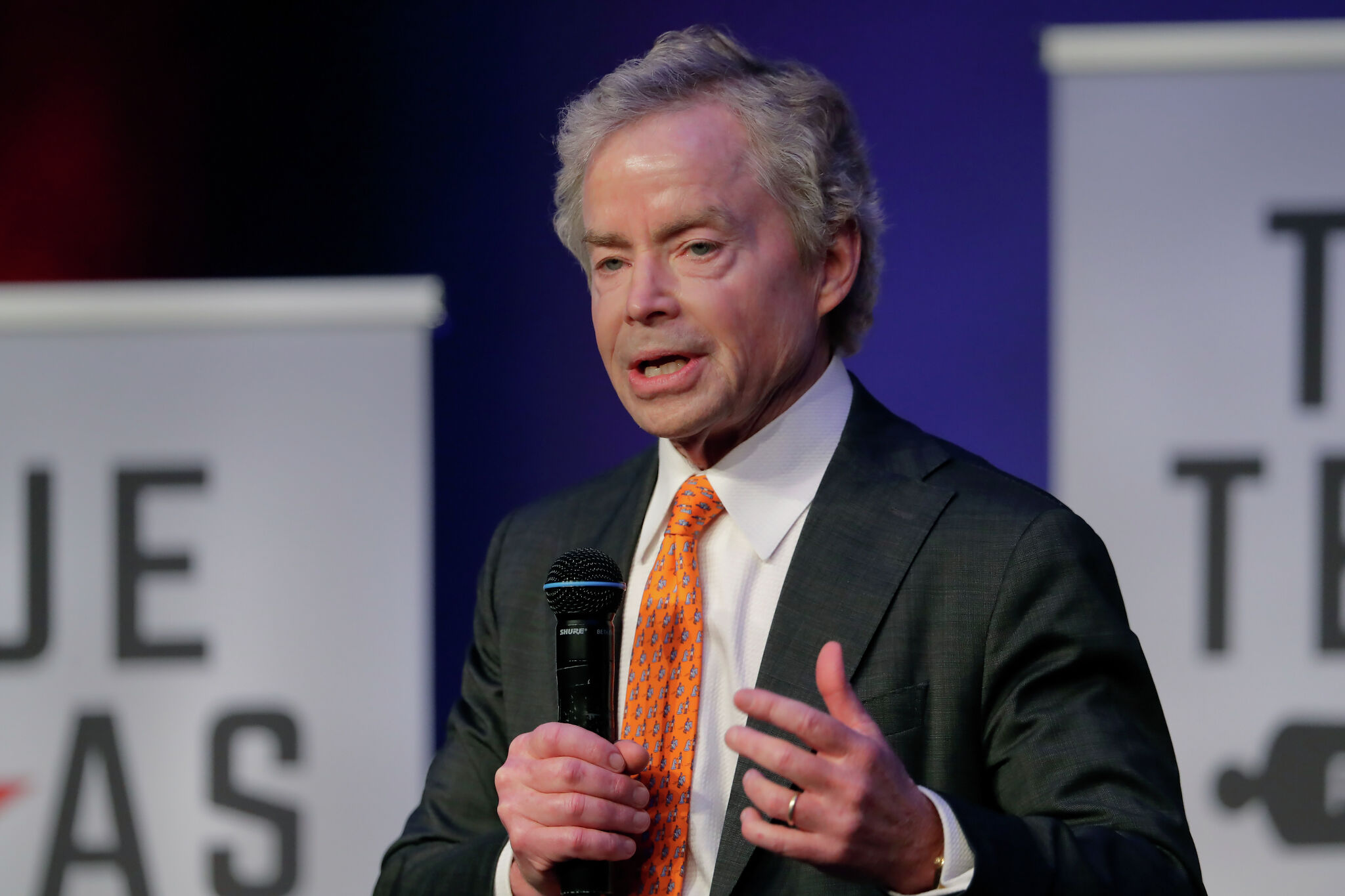 Don Huffines says he wouldn't change voucher program
