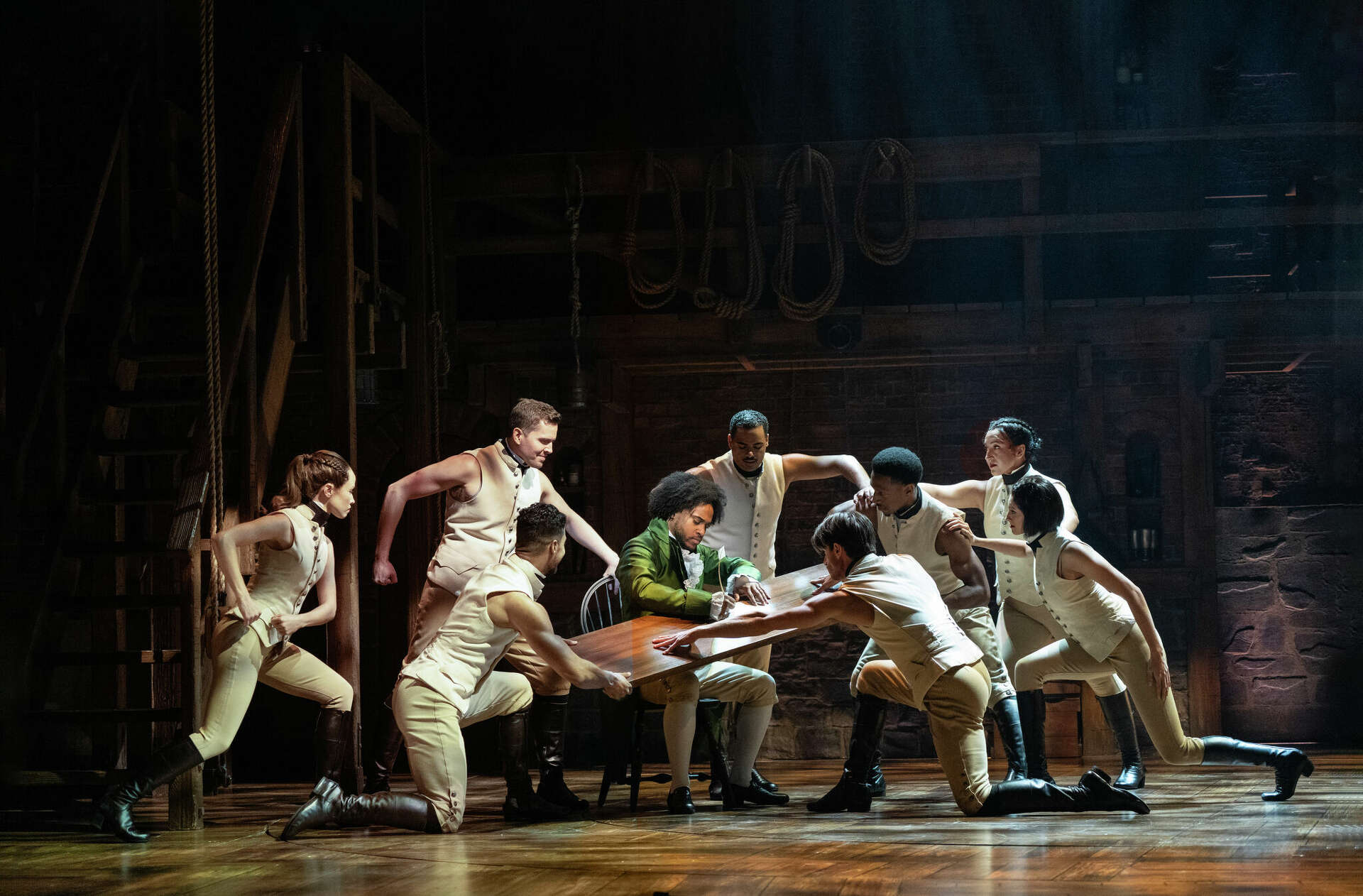 Review: Lin-Manuel Miranda's 'Hamilton' at the Hobby is more relevant