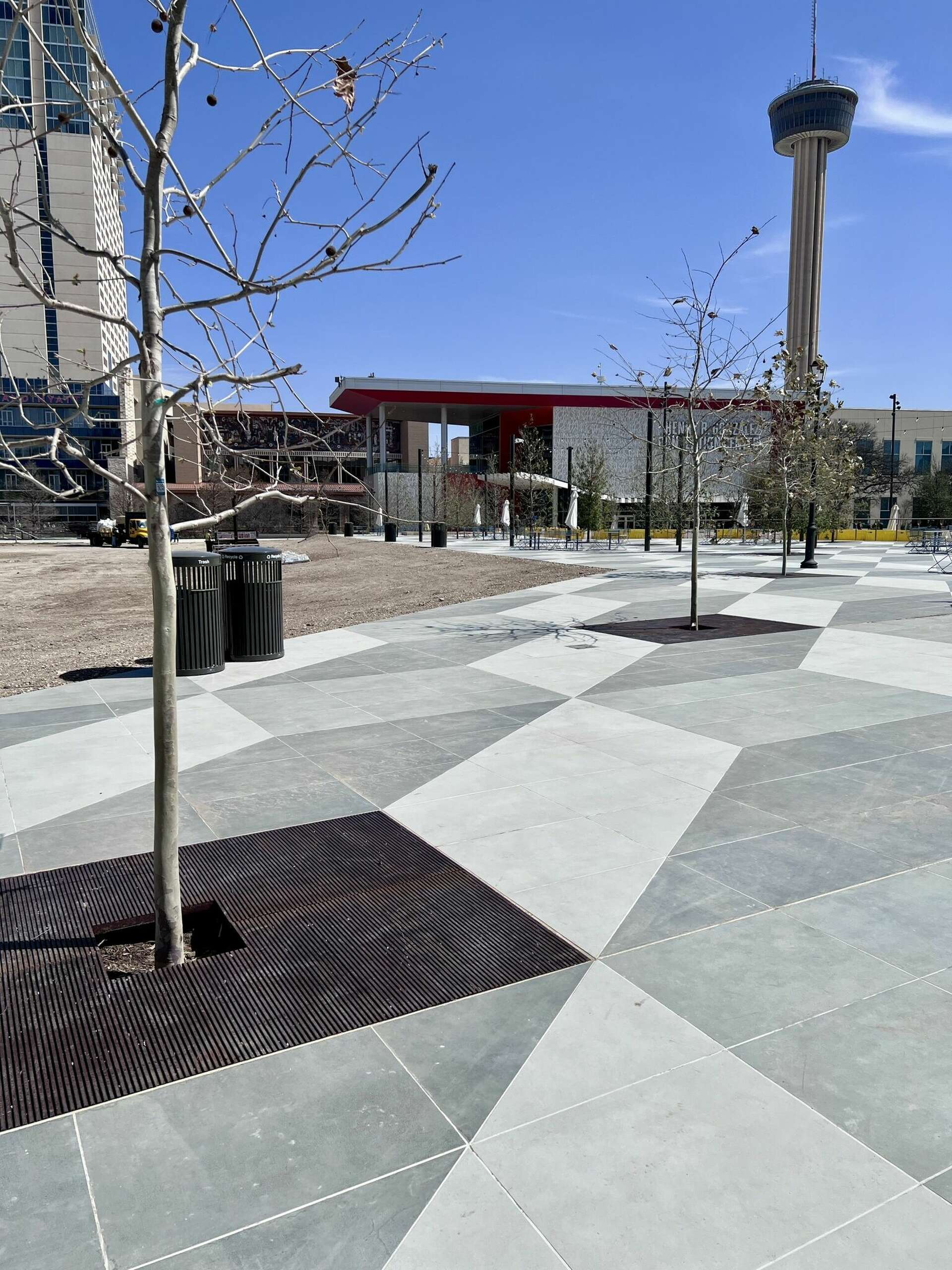 Hemisfair Civic Park Phase 2 opens with plaza and stage