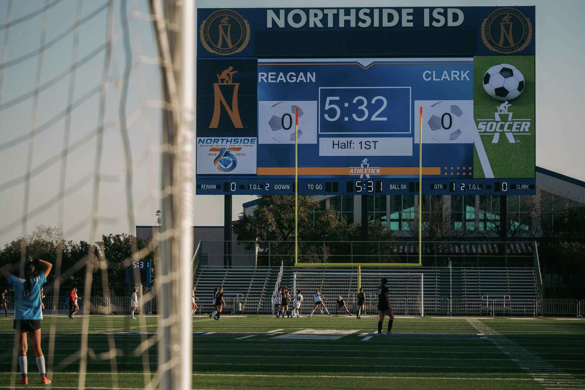 District 27-6A girls soccer race tightens after Reagan, Clark draw